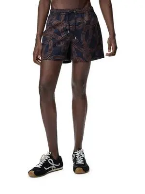 Loewe Anagram Print Swim Shorts - Multicolor