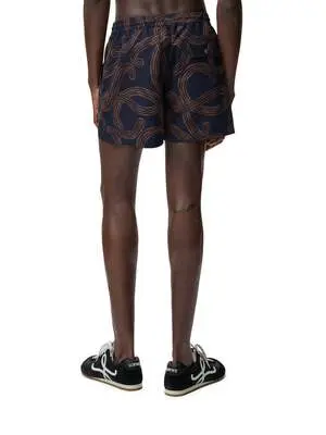 Loewe Anagram Print Swim Shorts - Multicolor