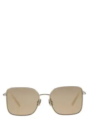 Brunello Cucinelli Titanium Rectangle Eyeglasses - Multicolor
