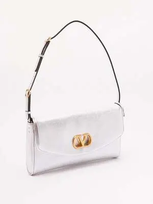 Valentino Garavani Lambskin De-vain Clutch