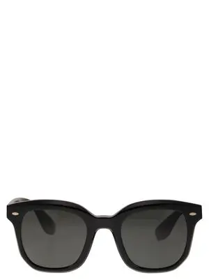 Brunello Cucinelli Acetate Filù Sunglasses With Classic Lenses - Black