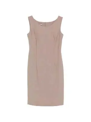 Tagliatore Sleeveless Sheath Dress In Wool