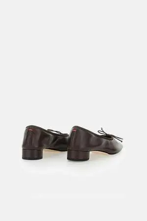 AeydĒ Onda Nappa Leather Ballerina Pumps