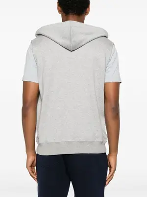 Brunello Cucinelli Sleeveless Zip-up Hoodie