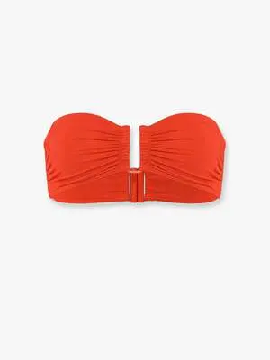 ERES Strapless Underwire Bikini Top With Front Clasp - Multicolor