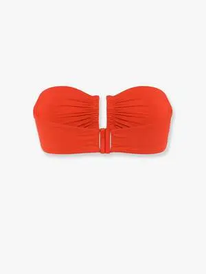 ERES Strapless Underwire Bikini Top With Front Clasp
