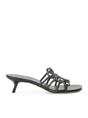 Loewe Mid Calf Mules Clogs For Women
