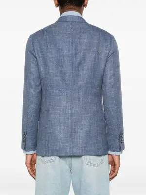 Brunello Cucinelli Wool Blend Single-breasted Jacket