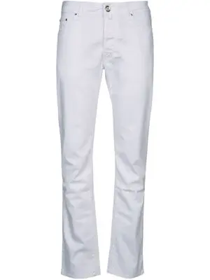 Jacob Cohen Slim Fit Cotton Jeans - Multicolor
