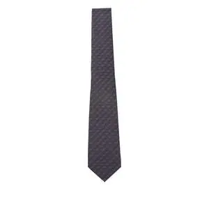 Gucci Silk Logo Pattern Neck Tie
