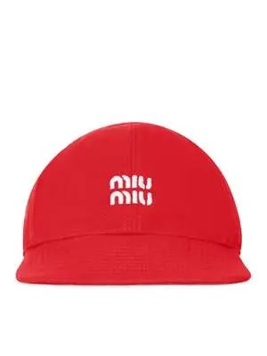 Miu Miu Cotton Baseball Cap - Multicolor