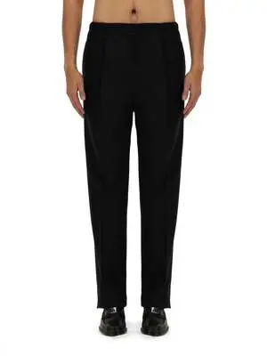 Fendi Wool Tailored Trousers - Black