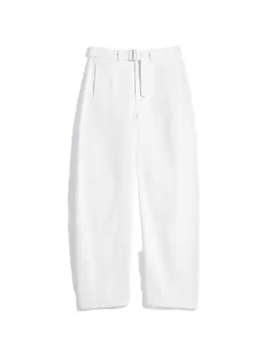 LEMAIRE Twisted Belted Trousers - Multicolor