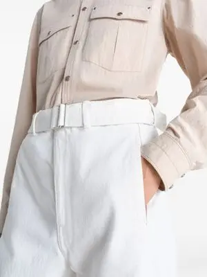 LEMAIRE Twisted Belted Trousers - Multicolor