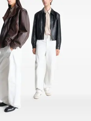 LEMAIRE Twisted Belted Trousers - Multicolor