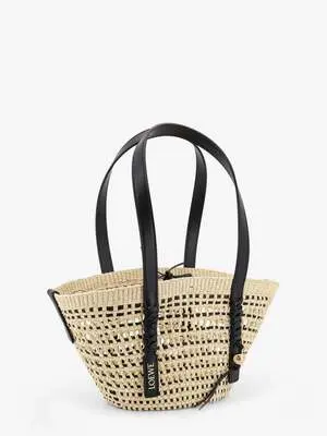 Loewe Braided Basket Small Shoulder Bag - Multicolor