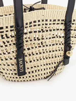 Loewe Braided Basket Small Shoulder Bag - Multicolor
