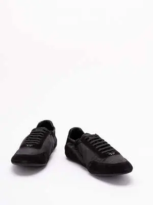 Prada Re-nylon And Suede Vintage Finish Sneakers - Multicolor