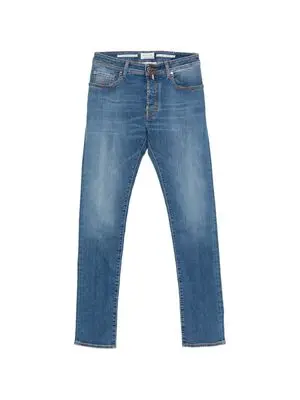 Jacob Cohen Slim Fit Denim Jeans - Multicolor