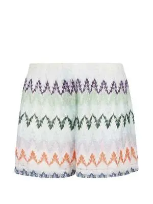 Missoni Zigzag Knit Shorts - Multicolor