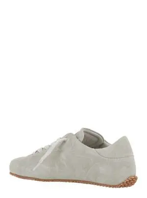 Axel Arigato Grey Suede Lace-up Sneakers - Multicolor
