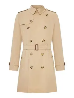 Burberry Kensington Heritage Mid-length Trench Coat