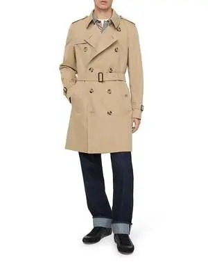 Burberry Kensington Heritage Mid-length Trench Coat