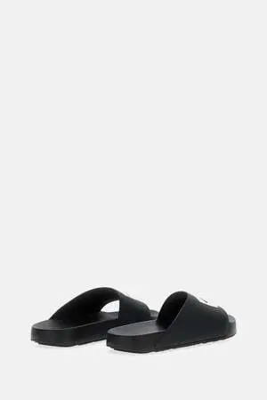 Givenchy Label Slide Flat Sandals - Multicolor