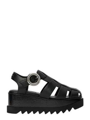 Stella McCartney Elyse Plateau Sandals - Black