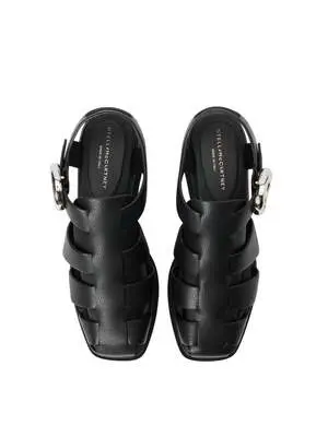 Stella McCartney Elyse Plateau Sandals - Black