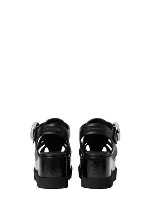 Stella McCartney Elyse Plateau Sandals - Black