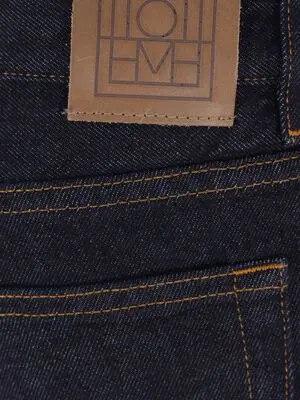 TOTEME Low Straight Denim Jeans