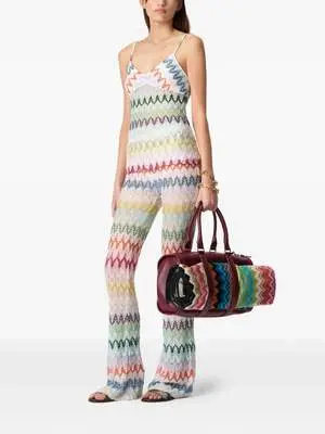 Missoni Zigzag Pattern Viscose Pants - Multicolor