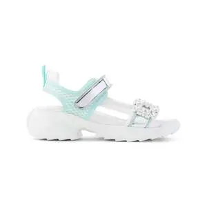 ROGER VIVIER Viv On The Run Sandals - Multicolor