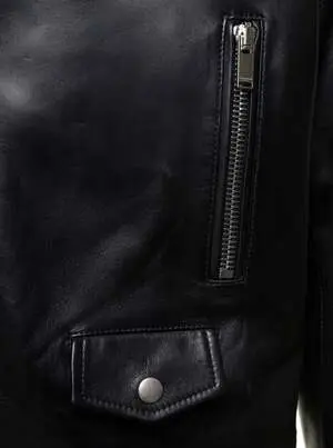 Saint Laurent Motorc Classique Biker Jacket - Multicolor
