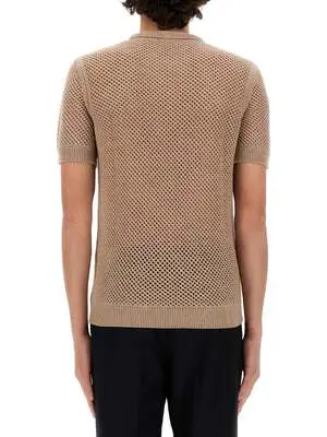 Fendi Wool Jersey Knit Top