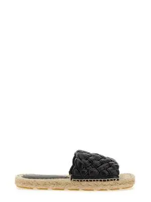 BOTTEGA VENETA BOTTEGA VENETA Woven Leather Espadrille Sandals