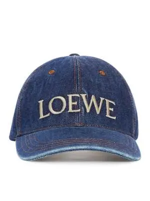 Loewe Denim Cap - Multicolor