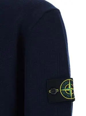 Stone Island Cotton Sweatshirt With Logo Patch