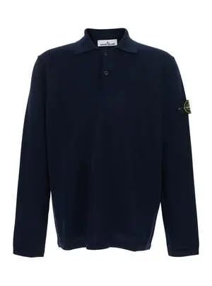 Stone Island Cotton Sweatshirt With Logo Patch - Multicolor