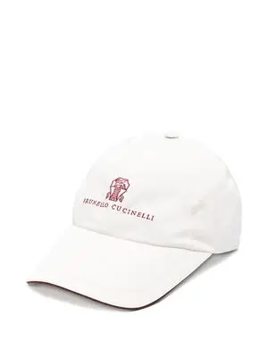 Brunello Cucinelli BRUNELLO CUCINELLI Logo Baseball Cap Multicolor