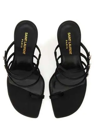 Saint Laurent Strappy Stiletto Sandals