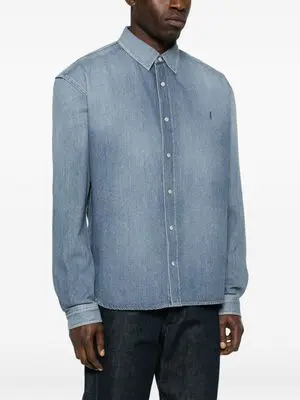 Saint Laurent Denim Cotton Shirt