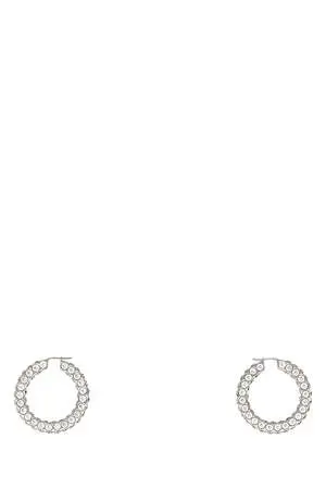 Amina Muaddi Embellished Hoop Earrings - Multicolor