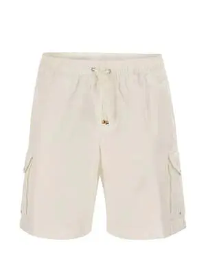Brunello Cucinelli Gabardine Bermuda Shorts - Multicolor