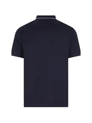 Brunello Cucinelli Logo Cotton Polo Shirt - Multicolor