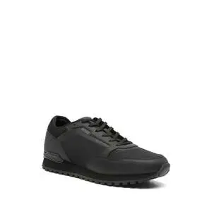 BOSS Panelled Lace-up Low-top Trainers