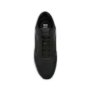 BOSS Panelled Lace-up Low-top Trainers