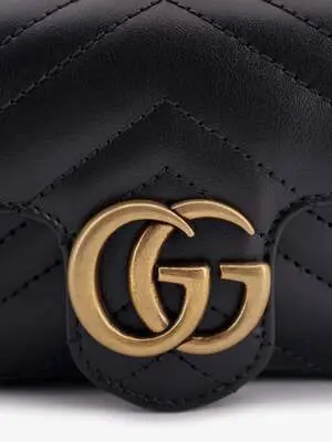 Gucci Gg Marmont Mini Leather Crossbody Bag - Multicolor