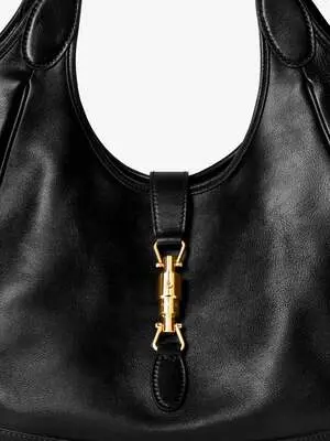 Gucci Leather Shoulder Bag - Black